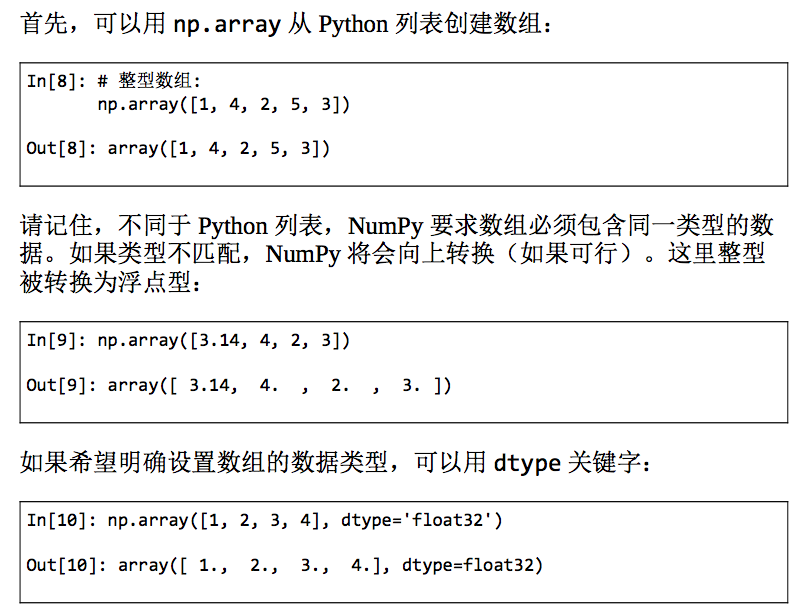 Python数据科学手册 NumPy入门 | ZDK's blog